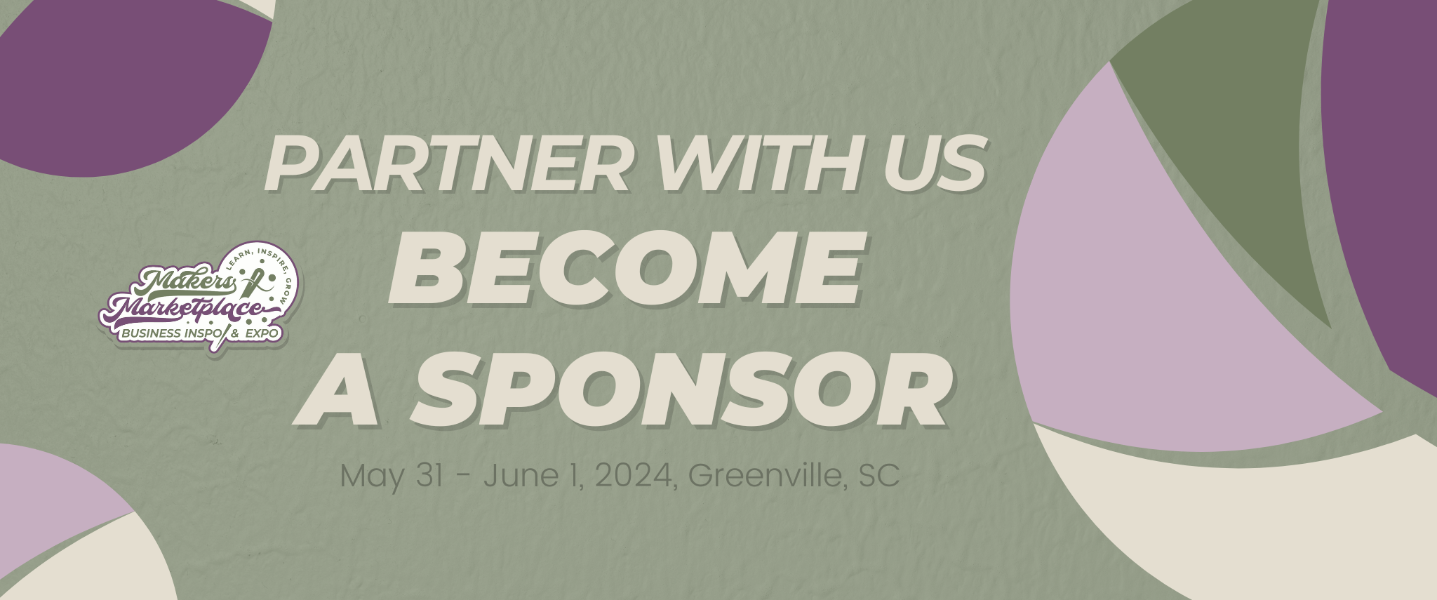 Becoming a Sponsor | Makers Marketplace Expo | Greenville, SC – Makers Marketplace Business ...